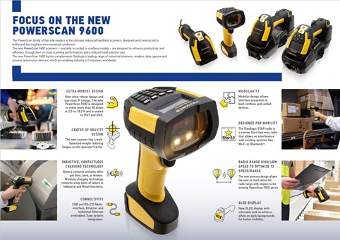 Datalogic - Stregkodescannere - Produkter Datalogic PowerScan 96 serien