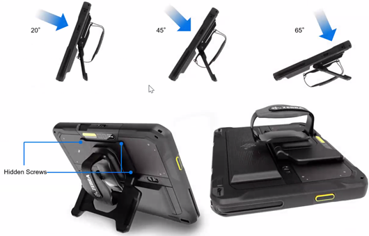 Industrielle tablets - Produkter Zebra ET60W og ET65W for Windows